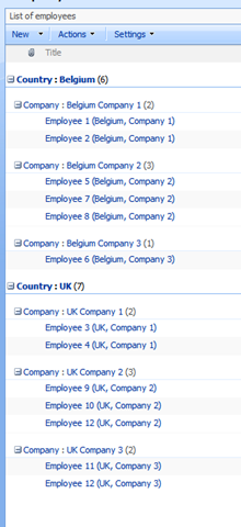 Tudor's SharePoint Blog: Custom Group Order in a SharePoint List ...